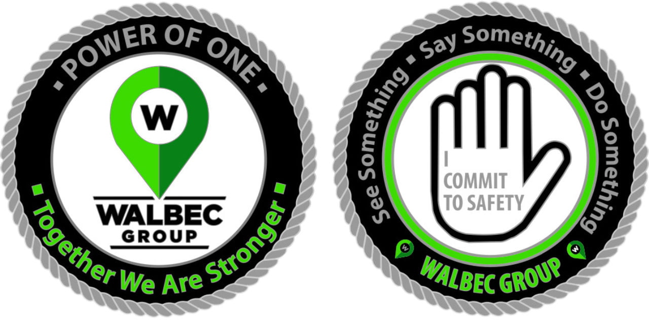 Walbec Introduces the Safety Commitment Coin | Construction